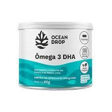 Ocean Drop Ômega 3 DHA 500MG 120 CAP - Ômega 3 / Óleo de Peixe ...