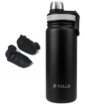 Octo Maxgrip Fiber Preto + Garrafa Térmica Pullo Jack 650ML Preto ...