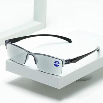 Óculos +2,00- Grau Super Leve modelo 2024 lente Cinza escuro. - Ehappy ...