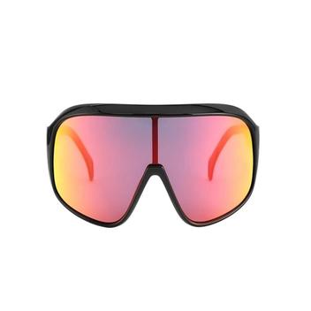 Oculos Absolute Nero Preto Brilhante, Lente Vermelho Pol - Óculos de ...