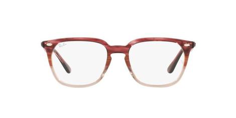 Óculos de Grau Ray-Ban RX4362V 8145 Tartaruga Degradê Bordeaux Tam 53 ...
