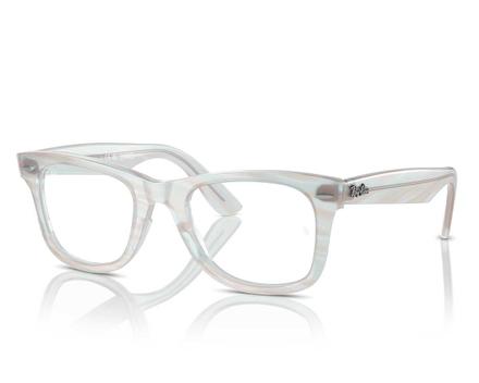 Óculos de Grau Ray Ban Wayfarer Ease Photochromatic RX4340V 8382-50 ...