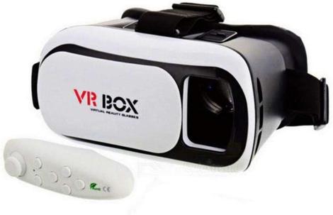 Óculos de Realidade Virtual 3d Vr Box 2.0 Com Controle - BCS - VR / Óculos de Realidade Virtual ...