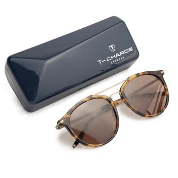 Óculos de Sol Oval T-Charge T9056 Demi - Tcharge - Óculos de Sol ...