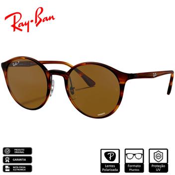 Óculos de Sol Ray-Ban Original RB4336 Chromance Tartaruga Brilhante ...