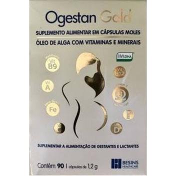 Ogestan Gold Suplemento Para Gestantes E Lactantes C/90 Cáps - Besins ...
