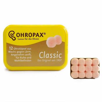 Ohropax Classic Tampões de Ouvido 12 Unidades 22dB - 6 Pares - Protetor ...