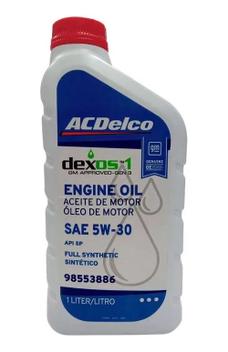 Oleo 5w30 Sintetico Sp Dexos1 Gen3 - ACDelco - Lubrificantes ...