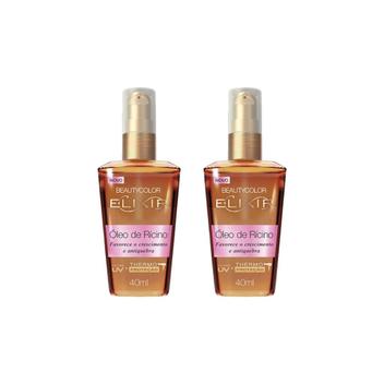 Oleo Capilar Beauty Color Elixir Ricino 40Ml-Kit C/2Un - Óleo Capilar - Magazine Luiza