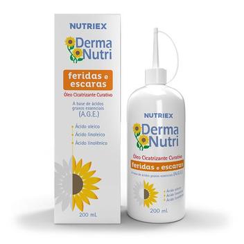 Óleo Cicatrizante Curativo 200ml Dermanutri - Nutriex - Óleo Corporal ...