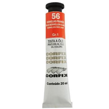 Oleo Corfix GR1 56 Vermelho Frances 20ml - Tinta a Óleo - Magazine Luiza