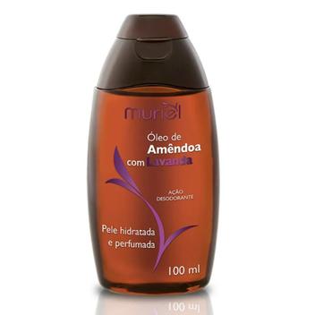 Oleo corporal muriel 100ml - amêndoa com lavanda - NOVA MURIEL - Óleo ...