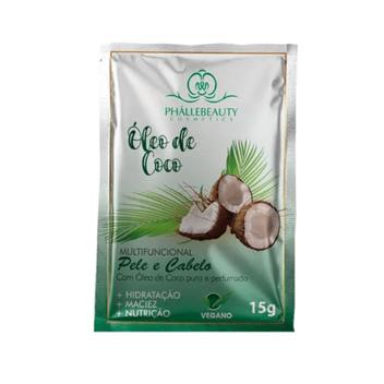 Óleo de Coco Multifuncional Pele e Cabelo Phallebeauty - Óleo Corporal ...