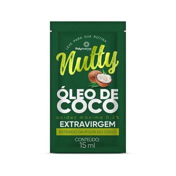 Oleo de coco Nutty 15ml extra virgem - Óleo de Cozinha - Magazine Luiza