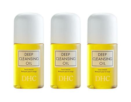 Óleo de Limpeza DHC Deep Cleansing Oil Mini (30ml) - Kit com 3 Unidades - Demaquilante Facial ...