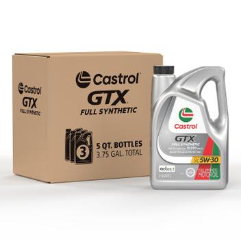 Óleo de Motor Castrol GTX Magnatec 5W-30 Sintético 5L (Kit com 3 ...