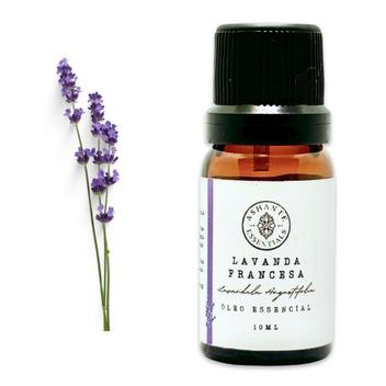 Óleo Essencial de Lavanda Francesa 100% Puro Ashante Essentials 10ml ...