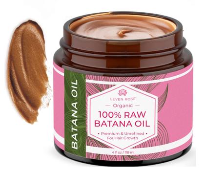 Óleo Leven Rose Batana 100% cru 120 ml para o crescimento do cabelo ...
