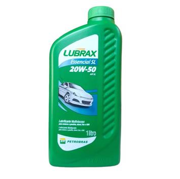 Óleo Motor De Carro 20W50 Lubrax Sl Essencial Automotivo ...