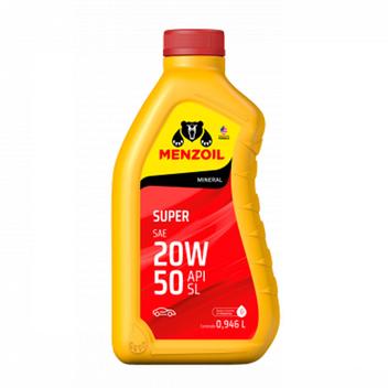 Óleo para motor menzoil super sae 20w50 api sl - Lubrificantes ...