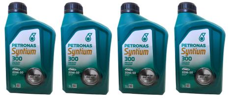 Óleo Petronas Syntium 20W-50 para motores que operam em condições ...