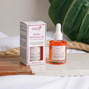 Óleo Revitalizante Facial Rosa Mosqueta 30 Ml - Vegetal do Brasil ...