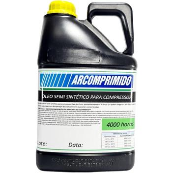 Óleo Semi Sintético 4000hrs para Compressores Compair Holman Balde de ...