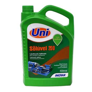 Óleo Solúvel Unix 200 EP 4 Litros Ingrax - Lubrificantes Automotivos ...