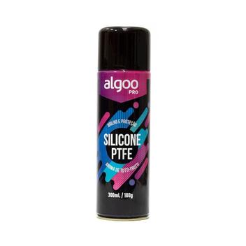 Óleo Spray Algoo Silicone PTFE Com Essência de Tutti-Frutti 300 ml ...