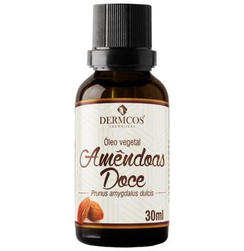 Óleo Vegetal de Amêndoas Doce 30ml Dermcos - Óleo Vegetal - Magazine Luiza