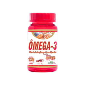 Ômega 3 1000mg 120 Cápsulas Suplemento de Óleo de Peixe Rico em EPA e DHA - Aroma Bem Estar ...