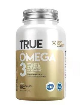 Omega 3 1000mg True Source 180 Cápsulas - Ômega 3 / Óleo de Peixe ...