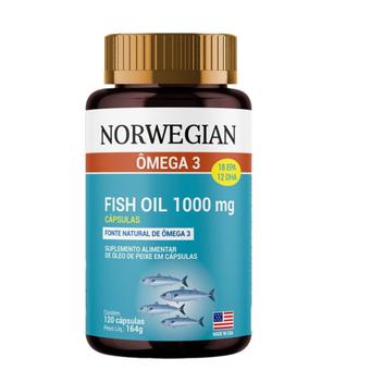 Omega 3 120 Capsulas Norwegian 1000 mg Fish oil - Sidney Oliveira ...