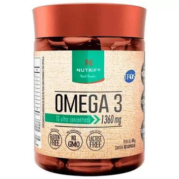 Ômega 3 1360mg Ultra Concentrada 60 Cápsulas - Nutrify - Ômega 3 / Óleo ...