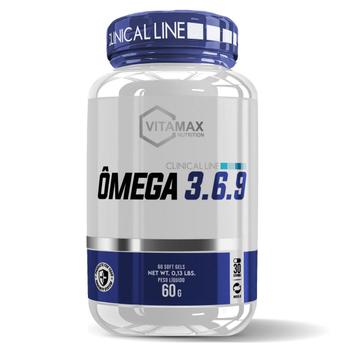 Ômega 3.6.9 60 Cápsulas Soft Gel Vitamax - Vitamax Nutrition - Ômega 3 ...