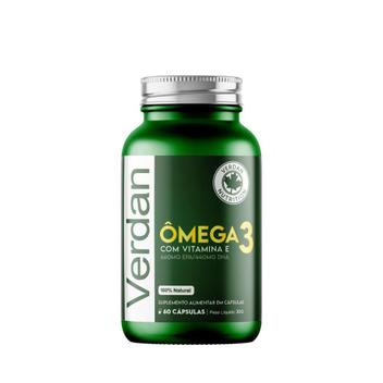 Ômega 3 com Vitamina E (60 Cápsulas) - VERDAN - Verdan Nutrition ...
