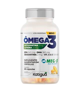 Ômega 3 Conc+Assoc Fish Oil 60 Cápsulas - Katigua - Ômega 3 / Óleo de ...