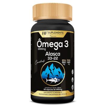 Omega 3 Concentrado Importado Do Alasca 60Caps - HF Suplements - Ômega ...