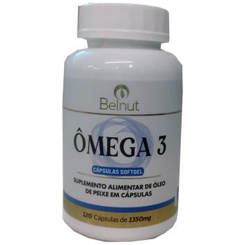 Ômega 3 EPA DHA 120 cápsulas Belnut - Ômega 3 / Óleo de Peixe ...