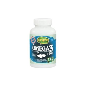 Ômega 3 Extra Puro 1200Mg DHA EPA - 120 Caps - Unilife - Ômega 3 / Óleo ...