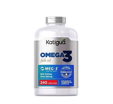 Omega 3 Fish Oil Meg - 3 Epa 540mg Dha 360mg 240 Cápsulas. - Katigua ...