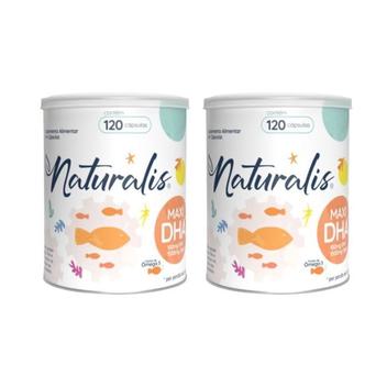 Omega 3 Maxi DHA Naturalis 120 Cápsulas 1500mg DHA - Ômega 3 / Óleo de ...