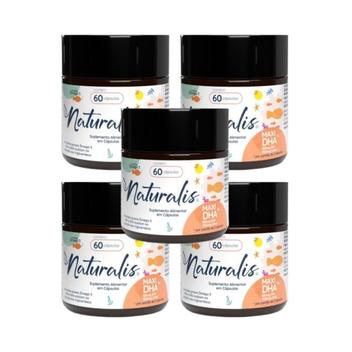 Omega 3 Maxi DHA Naturalis 60 Cápsulas 1500mg DHA - Ômega 3 / Óleo de ...