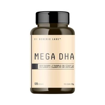 Ômega 3 - Mega DHA (120 cápsulas) - (1 Unidade) - Generic Labs - Ômega ...