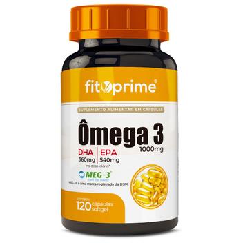 Ômega 3 Óleo De Peixe 1000mg Com Selo Meg3 120 cápsulas Fitoprime - Ômega 3 / Óleo de Peixe ...