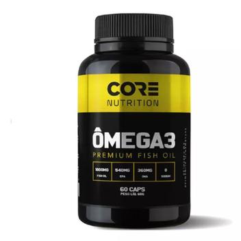 Ômega 3 Premium Fish Oil 60 Cápsulas Core Nutrition - Ômega 3 / Óleo de ...