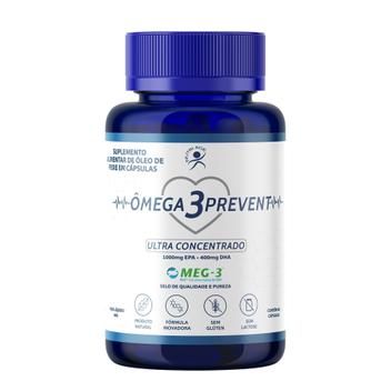 Ômega 3 Prevent Ultra Concentrado Meg-3 1.000 Epa 400 Dha 60 Caps ...