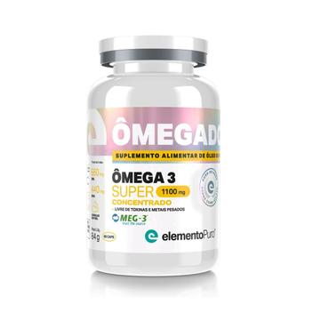 Ômega 3 Super Concentrado Ômegadop 60 Cápsulas Softgels Elemento Puro ...