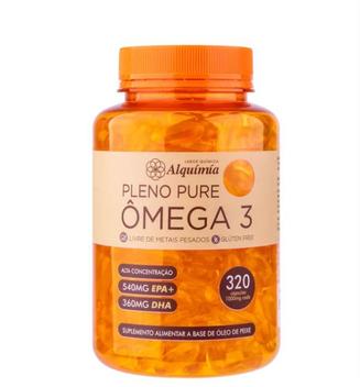 Ômega 3 Suplemento Alimentar Pleno Pure 320 Cápsulas - Alquímía - Ômega ...