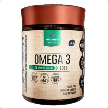 Ômega 3 TG Ultra Concentrado 1360mg 200 Capsulas Nutrify - Ômega 3 / Óleo de Peixe - Magazine Luiza